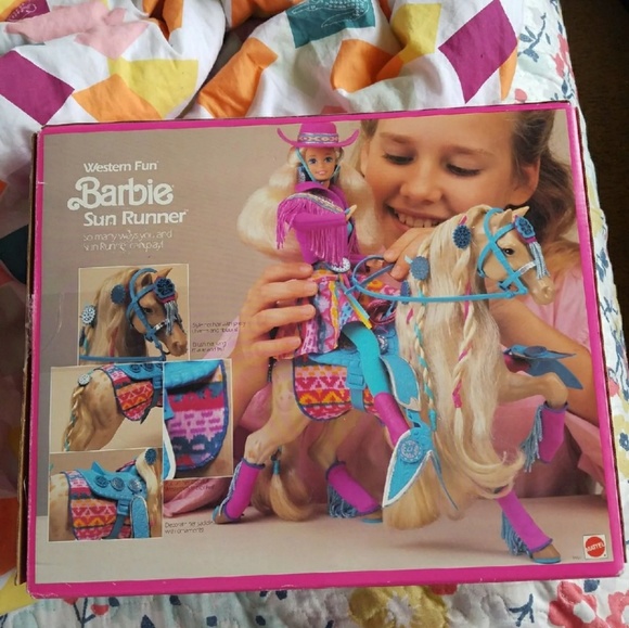 Barbie | Other | Western Fun Barbie Sun Runner Horse | Poshmark